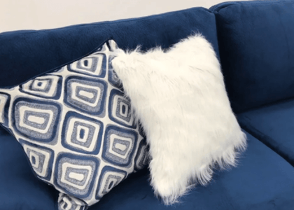 Groovy - Navy - 2pc Sectional Collection Quick Shipping Available at ...