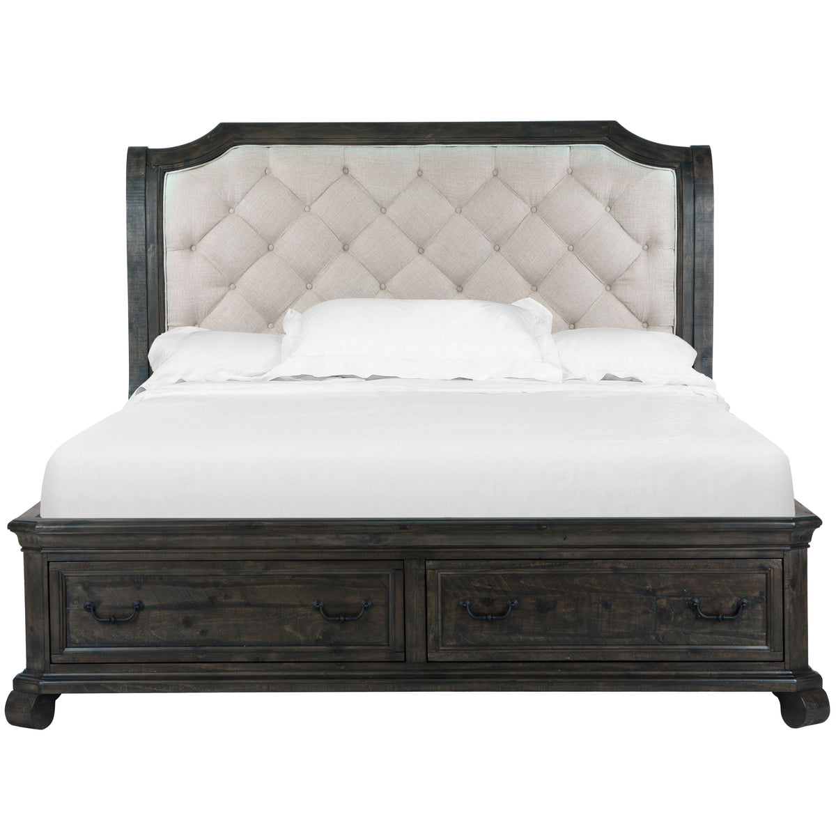 Bellamy - Complete Sleigh Storage Bed Quick Shipping Available at ...